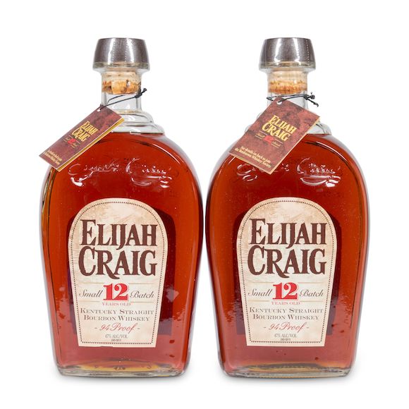 Bonhams Skinner : Elijah Craig Small Batch 12 Years Old (2 bottles, 1.75L)