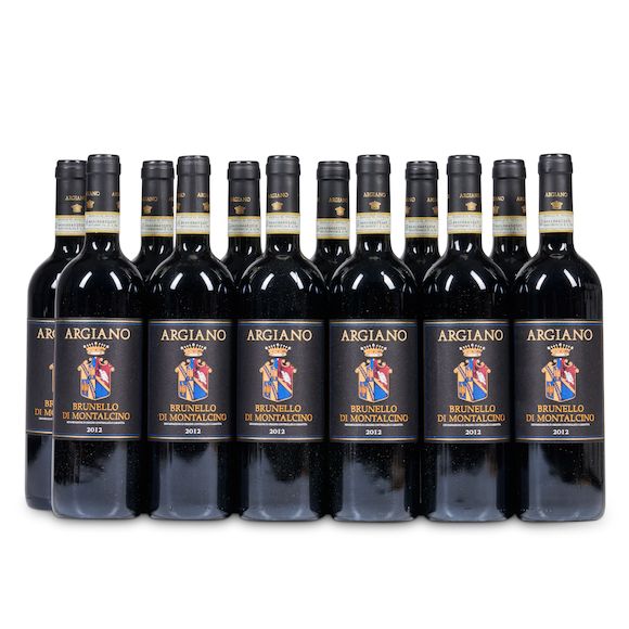 Bonhams Skinner : Argiano Brunello di Montalcino 2012 (12 bottles)