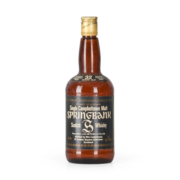 Bonhams Skinner : Springbank 32 Years Old 1950
