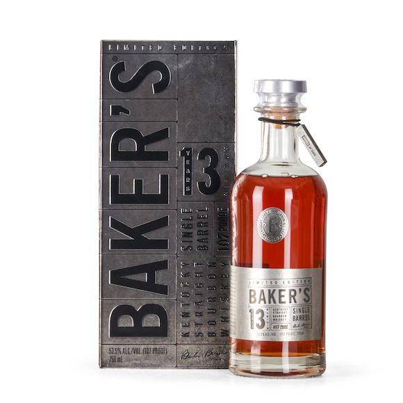 Bonhams Skinner : Baker's Single Barrel Bourbon 13 Years Old (1 750ml ...