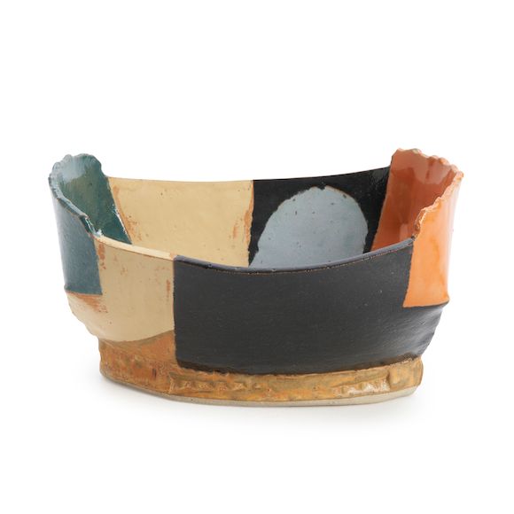 Bonhams Skinner : John Gill (b. 1949) Studio Pottery Bowl, Alfred, New ...