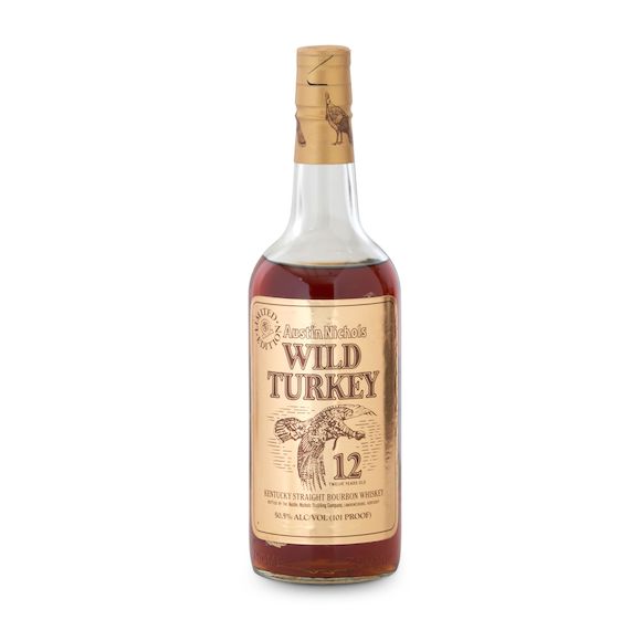 Bonhams Skinner : Wild Turkey 12 Years Old "Cheesy Gold Foil" (1 750ml ...