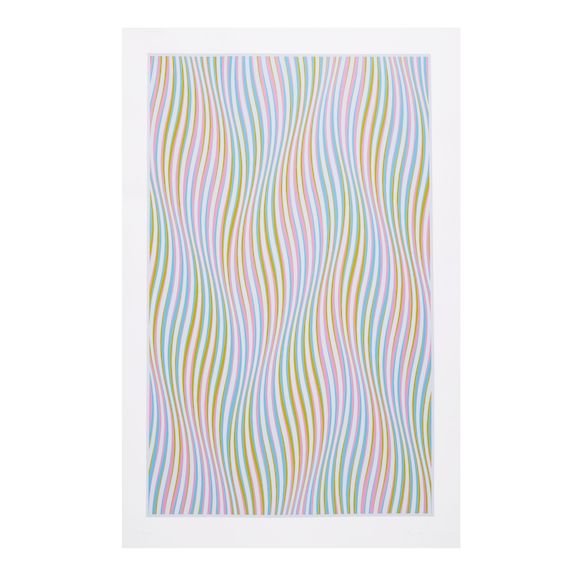 Bonhams : Bridget Riley (born 1931); Elapse;