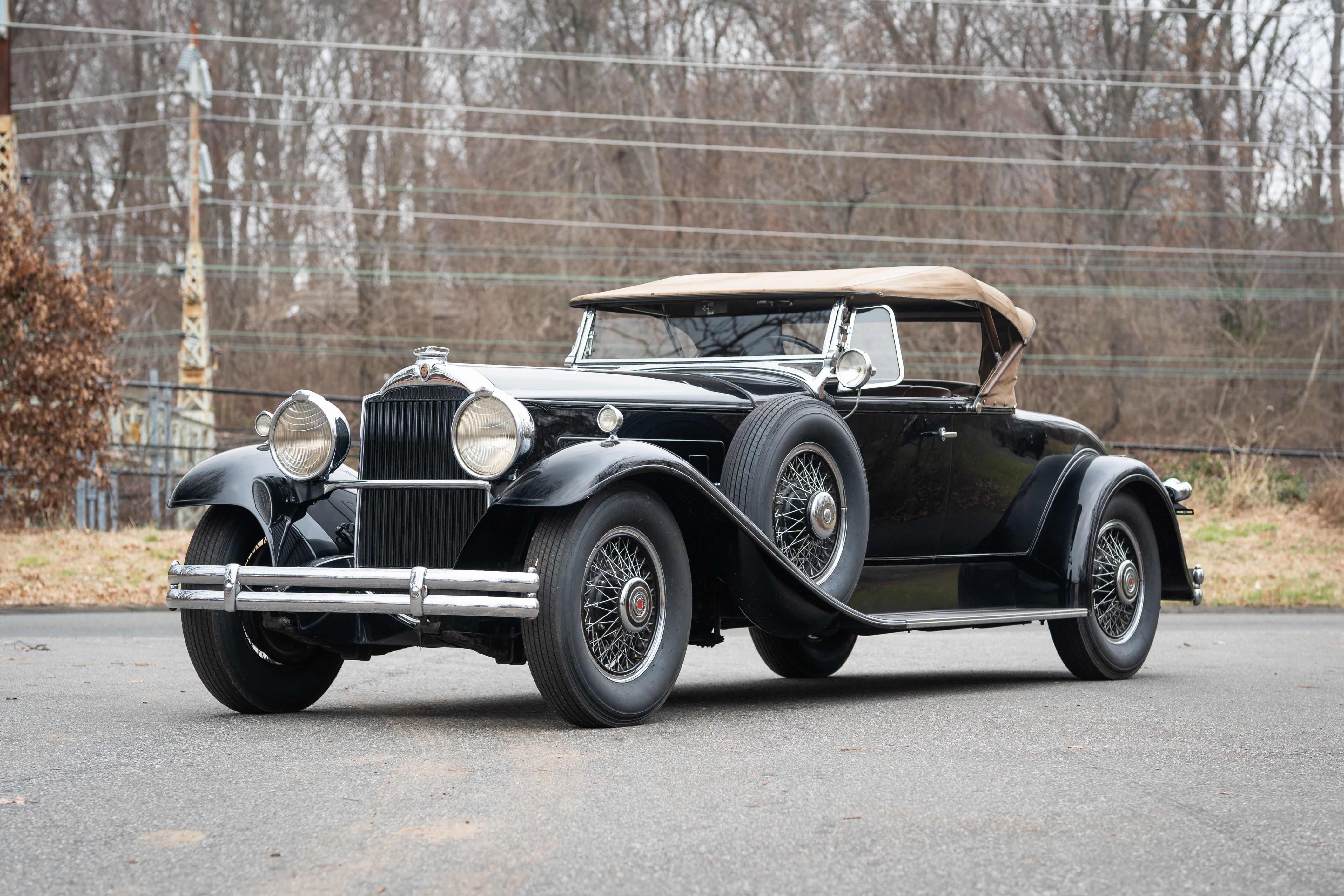 Bonhams Cars : 1930 Packard 745 Deluxe Eight Chassis no. 182455 Engine no. 182597 Body no. 422-19