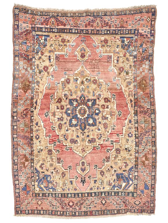 Bonhams Skinner : Northwest Persian Medallion Rug Iran 4 ft. 2 in. x 5 ...