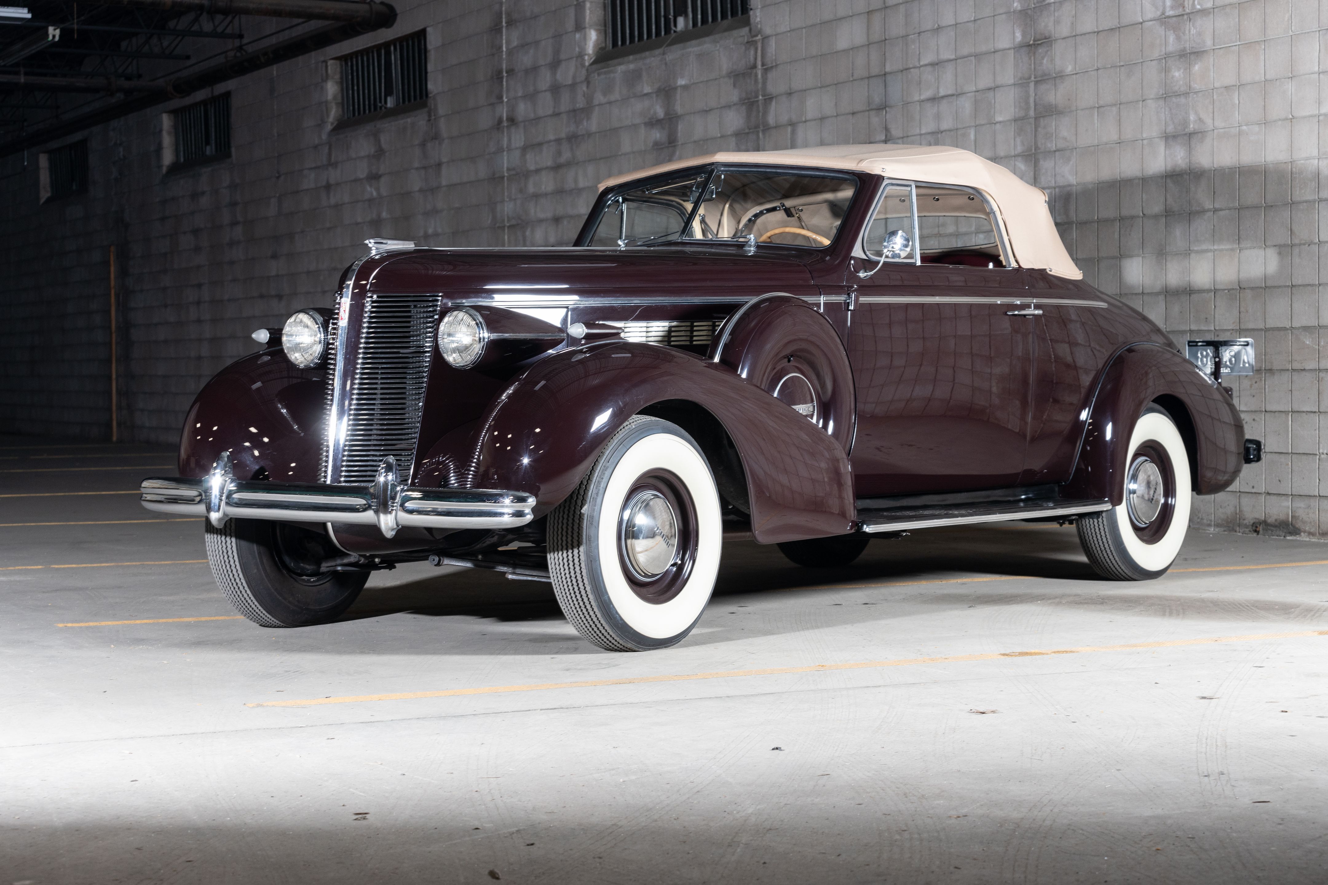 Bonhams Cars : 1937 Buick Series 66C Century Convertible Engine no. 316910