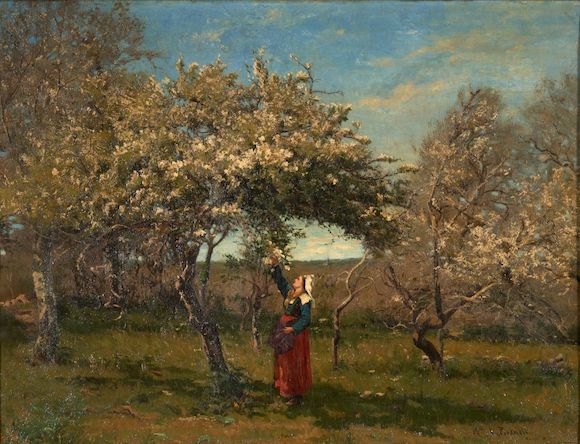 Bonhams Skinner : WILLIAM LAMB PICKNELL (American, 1854-1897) Fruit ...
