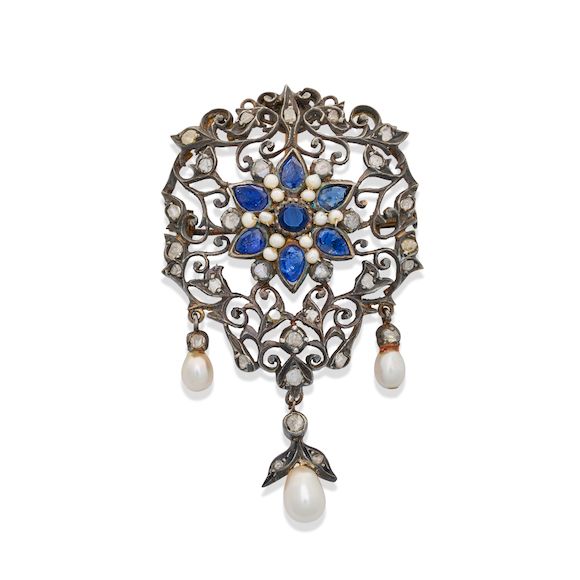 Bonhams Skinner : TWO ANTIQUE PINS