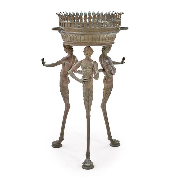 Bonhams Skinner : Grand Tour Bronze Brazier, Itay, 19th century,