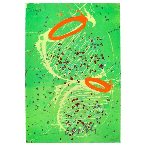 Bonhams : DALE CHIHULY (BORN 1941) Irish Eyes2017lithograph and ...