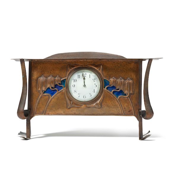 Bonhams : GEORGE WALTON; ATTRIBUTED TO (1867-1933) Mantel Clock circa ...