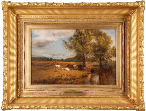 Bonhams Skinner : AARON DRAPER SHATTUCK (American, 1832-1928) At the ...