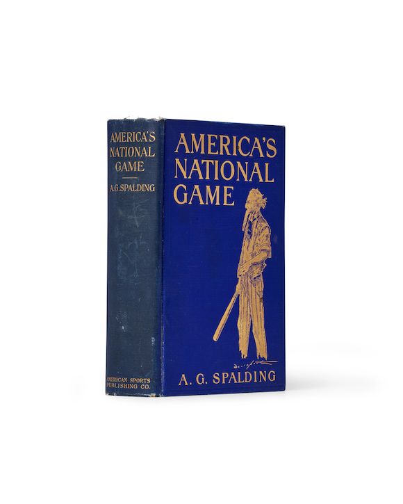 Bonhams : BASEBALL. SPALDING, ALBERT GOODWILL. 1849-1915. America's ...