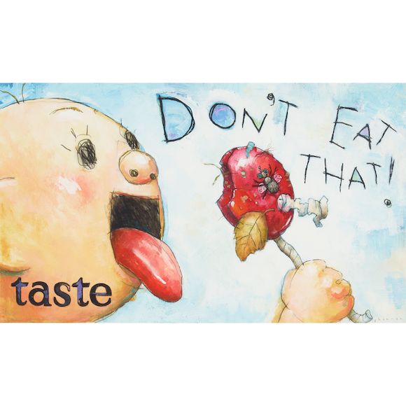 Bonhams : A DAVID SHANNON ILLUSTRATION OF "TASTE" FROM DAVID SMELLS ...