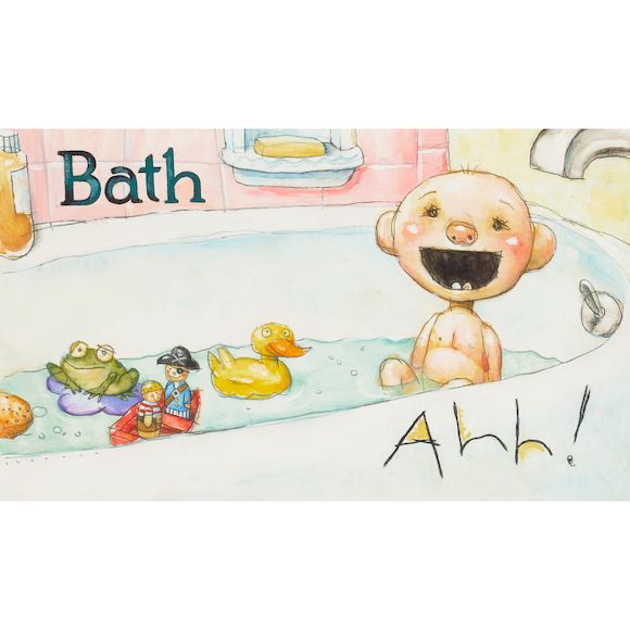 Bonhams : A DAVID SHANNON ILLUSTRATION FROM OOPS! SHANNON, DAVID. B ...