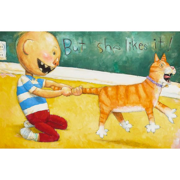 Bonhams : A DAVID SHANNON ILLUSTRATION FROM DAVID GETS IN TROUBLE OF ...
