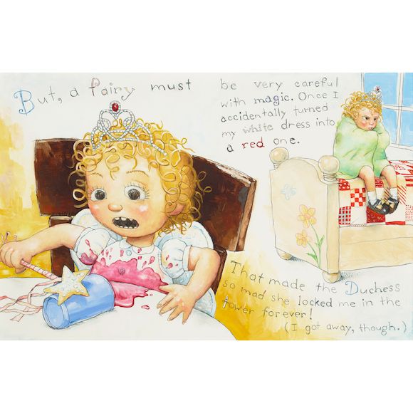 Bonhams Skinner : A DAVID SHANNON ILLUSTRATION FROM ALICE THE FAIRY: "A ...