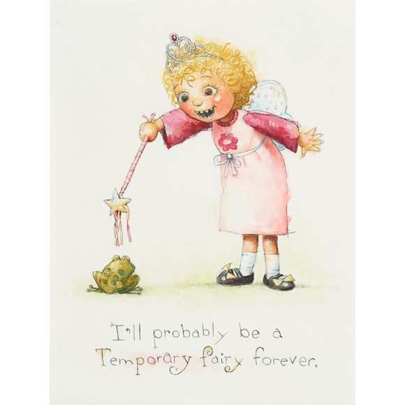 Bonhams Skinner : A DAVID SHANNON ILLUSTRATION FROM ALICE THE FAIRY I ...