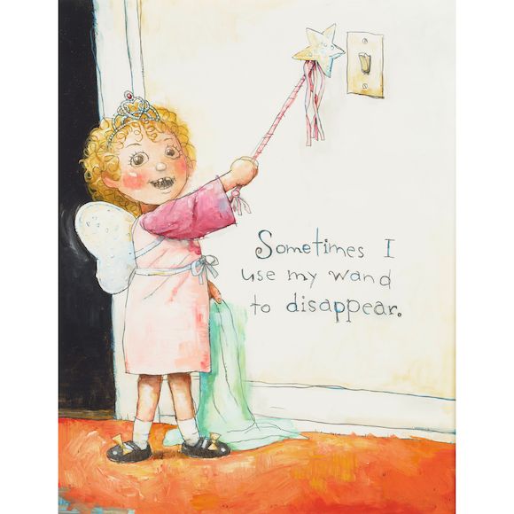 Bonhams Skinner : A DAVID SHANNON ILLUSTRATION FROM ALICE THE FAIRY ...