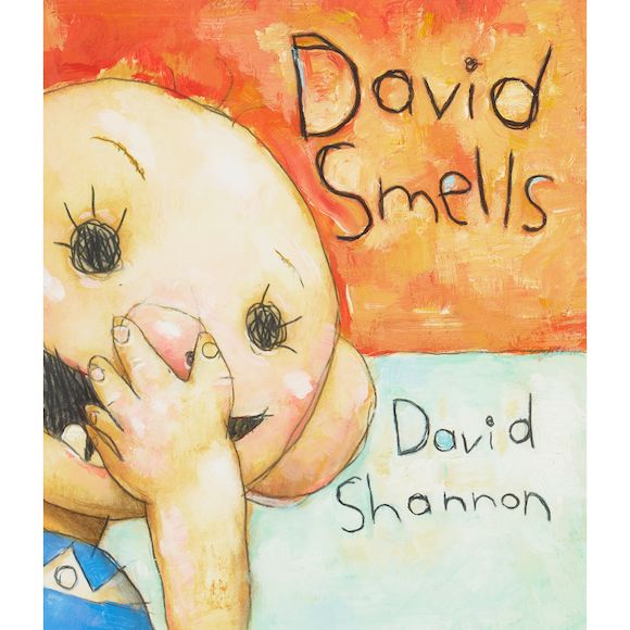 Bonhams : A DAVID SHANNON COVER DESIGN FOR DAVID SMELLS! SHANNON, DAVID ...