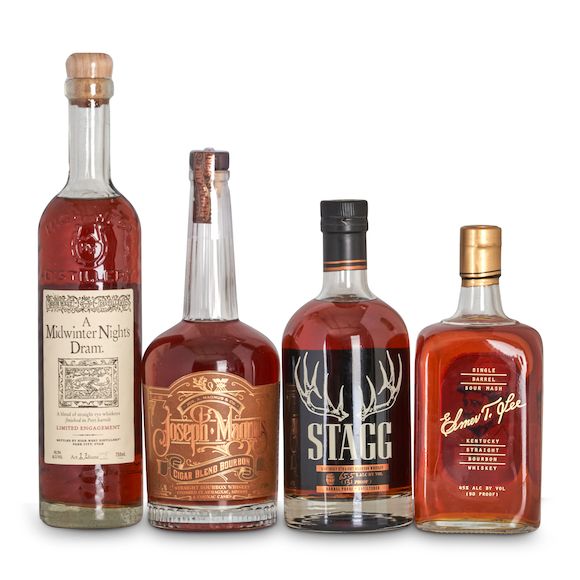 Bonhams Skinner : Mixed American Whiskey (4 750ml bottles)