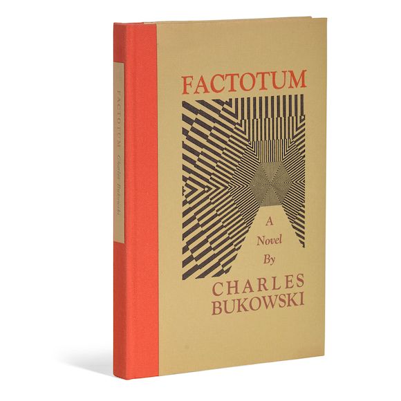 Bonhams : BUKOWSKI, CHARLES. 1920-1994. Factotum. Santa Barbara: Black ...
