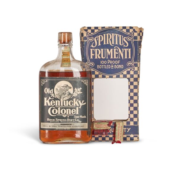 Bonhams Skinner : Old Kentucky Colonel 6 Years Old 1917 (1 pint bottle)