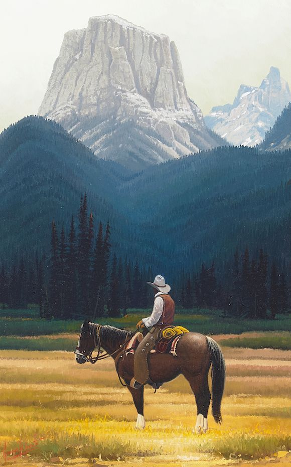 Bonhams : George Dee Smith (born 1944) Square Top - Wind River Range 18 ...