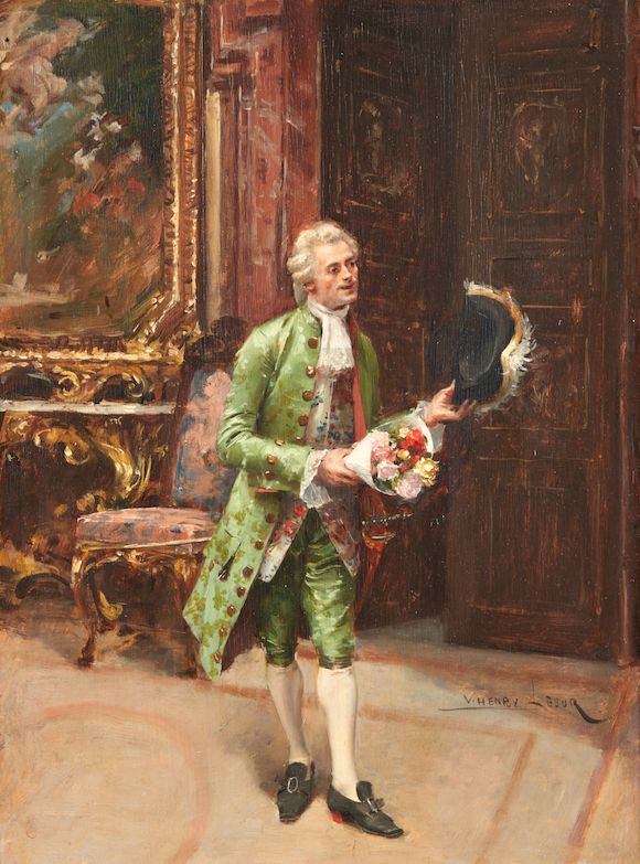 Bonhams Skinner : HENRY VICTOR LESUR (French, 1863-1900) The Gentleman ...