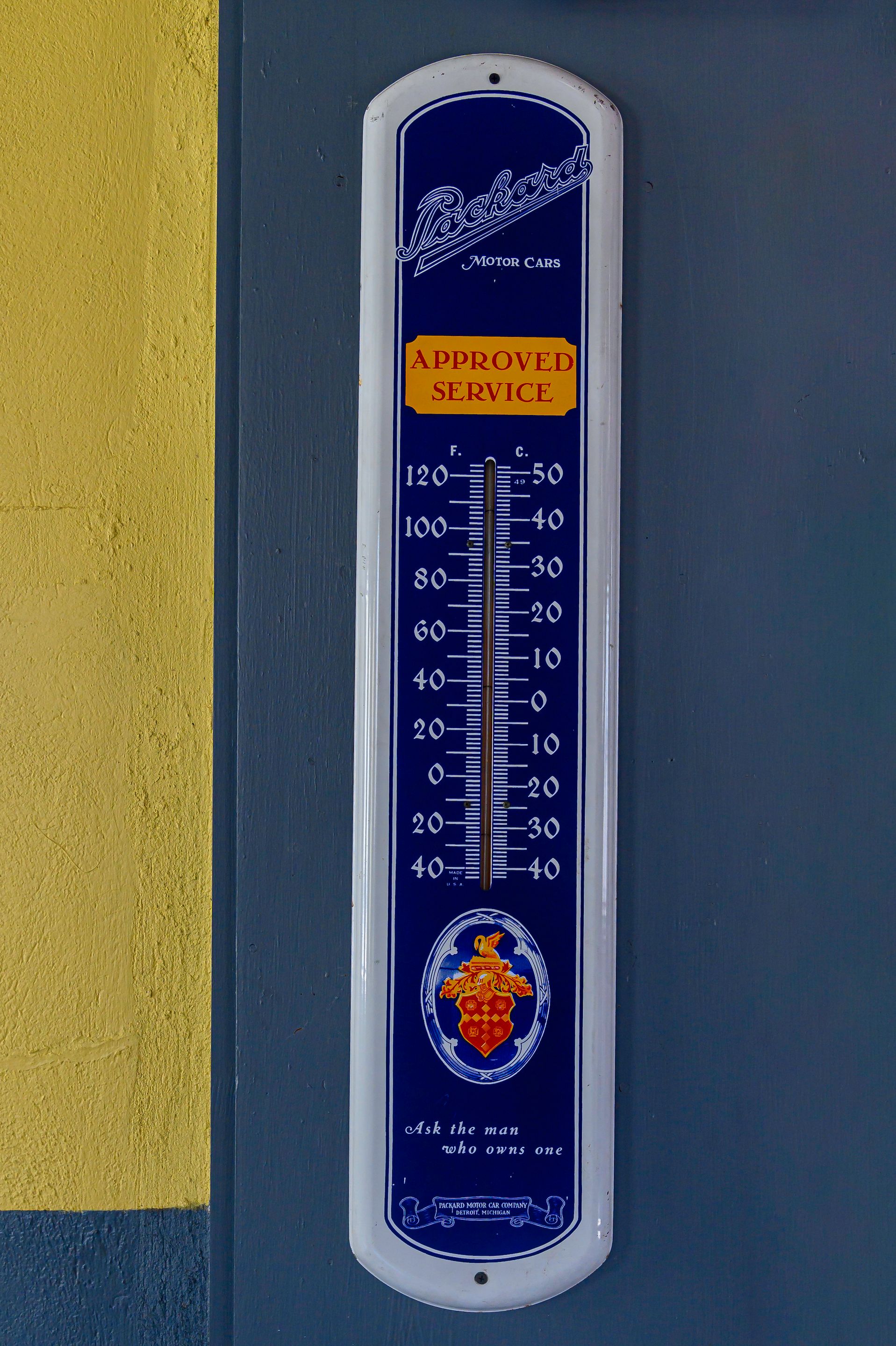 Bonhams Cars : A Modern Packard "Approved Service" Thermometer ...