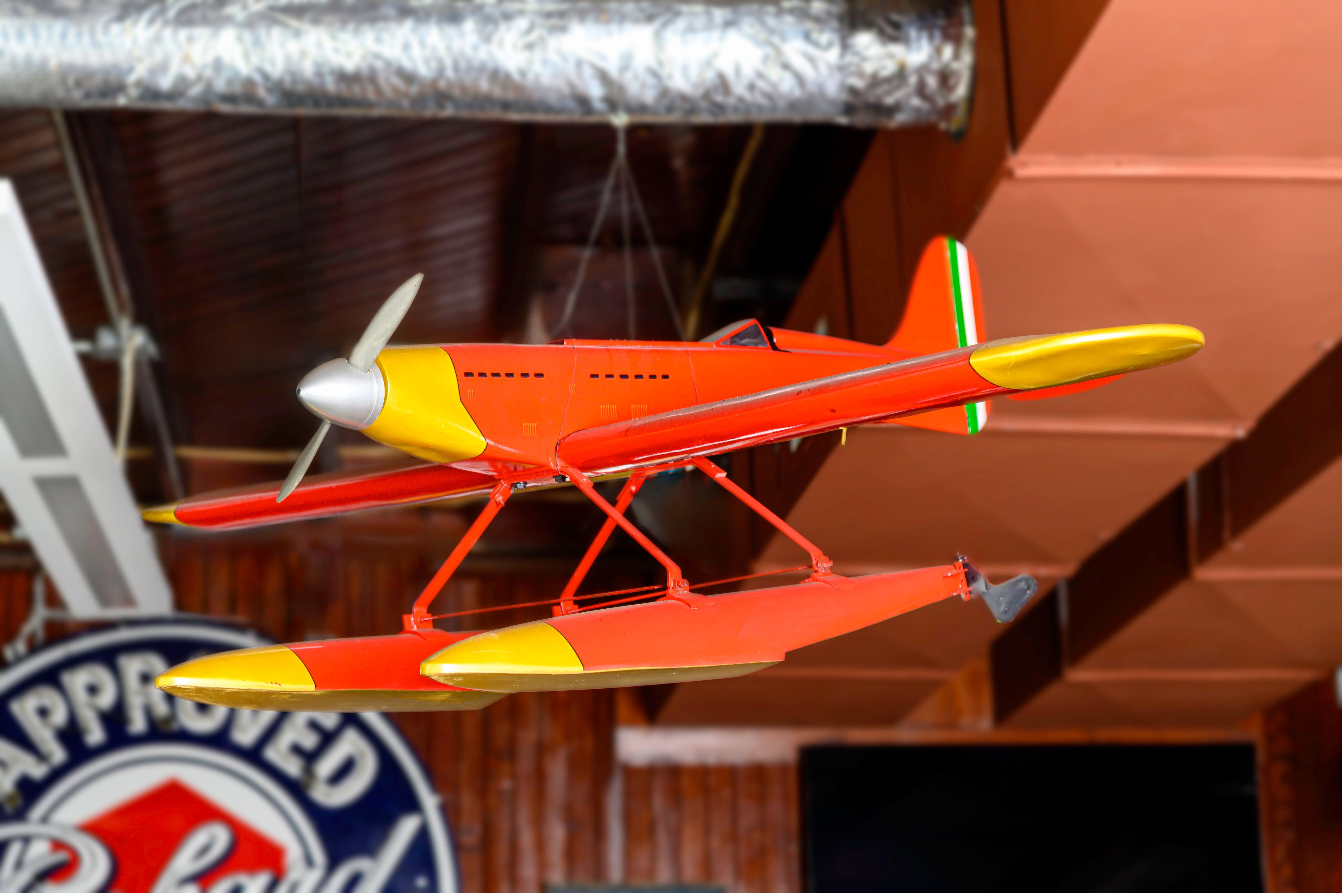 Bonhams Cars : A Supermarine S.6 B Racing Seaplane Model
