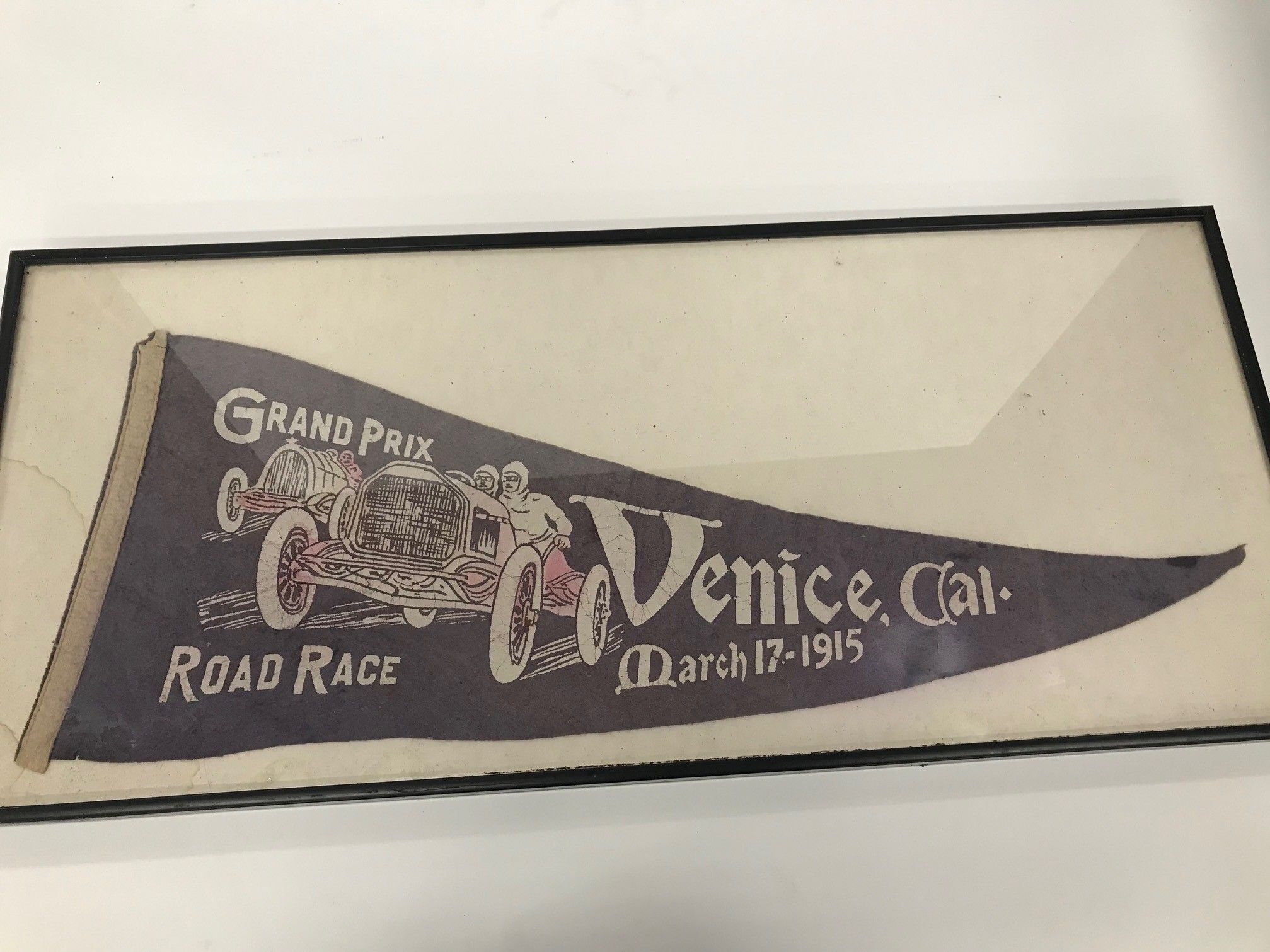 Bonhams Cars : A Venice Grand Prix Race 1915 Pennant