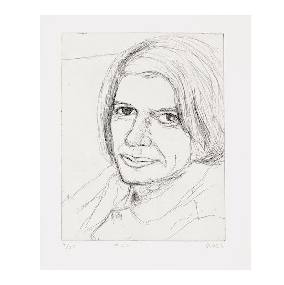 Bonhams : Richard Diebenkorn (1922-1993); #22 (Phyllis), from 41 ...