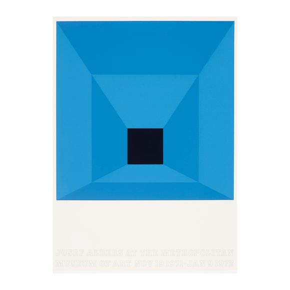 Bonhams : Josef Albers (1888-1976); P-Black, from Josef Albers at the ...