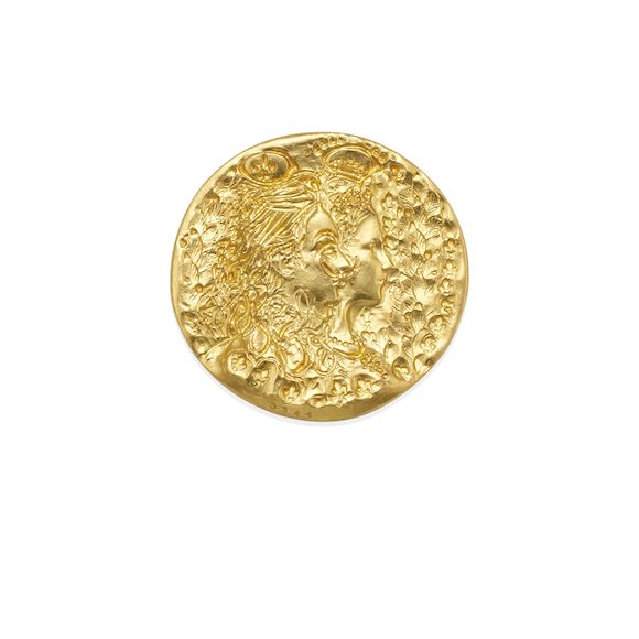 Bonhams : SALVADOR DALÍ: A 22K GOLD 'DALÍ D'OR' COIN