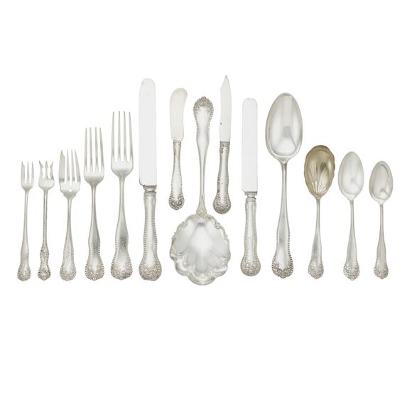 Bonhams : A GORHAM STERLING SILVER PART FLATWARE SERVICE Providence ...