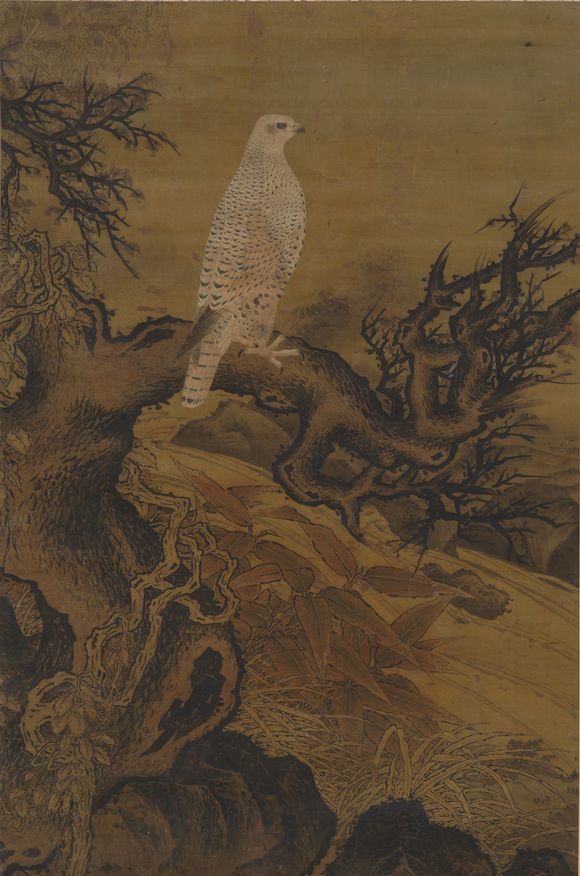 Bonhams : STYLE OF LIN LIANG (c.1416-1480), 15th/16th century White ...