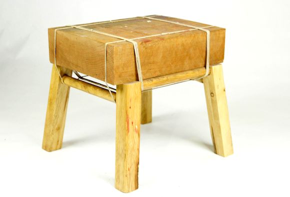 Bonhams : ALEX EMMONS (20th/21st Century) Tortoise Friend Stool (Studio ...