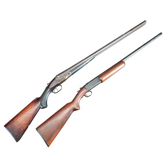 Bonhams Skinner : Two Shotguns. Curio or Relic firearm