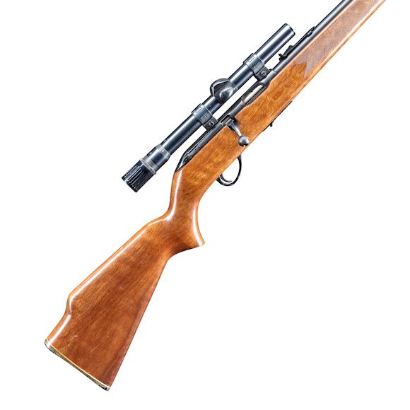 Bonhams Skinner : Savage Model 65 Bolt Action Rifle and Scope, Curio or ...