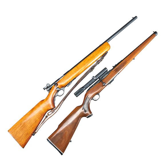 Bonhams Skinner : Two Mossberg .22 Caliber Bolt Action Rifles, Modern ...