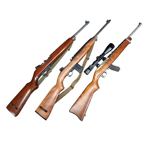 Bonhams Skinner : Three M1 Carbine-Type .22 Caliber Rifles, Modern firearm