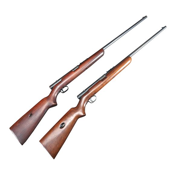 Bonhams Skinner : Two Winchester Model 74 Semi Automatic Rifles, Curio ...