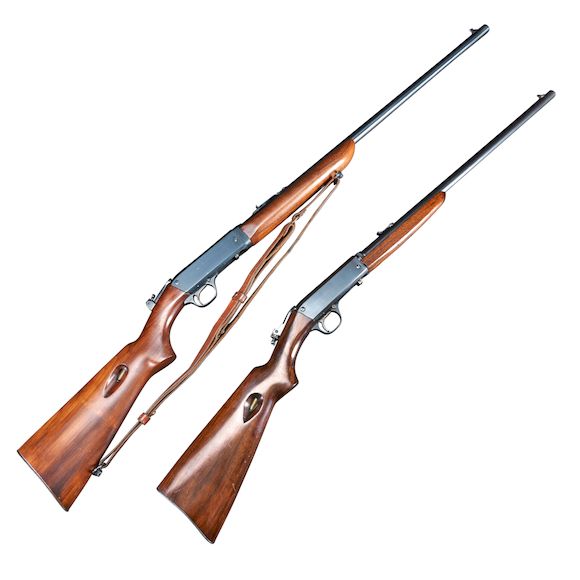 Bonhams Skinner : Two Remington .22 Caliber Semi Automatic Rifles ...