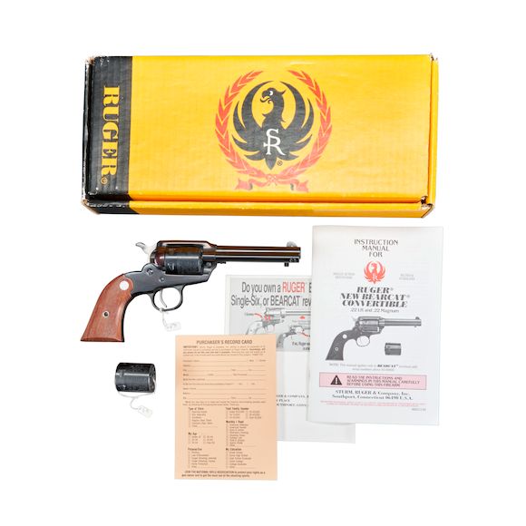 Bonhams Skinner : Ruger New Bearcat Revolver with Additional .22 Magnum ...