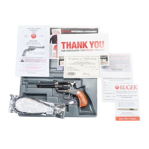 Bonhams Skinner : Limited Edition Ruger New Bearcat Shopkeeper Single ...