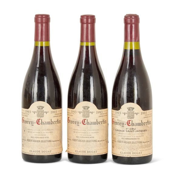 Bonhams Skinner : Mixed Claude Dugat (3 bottles)