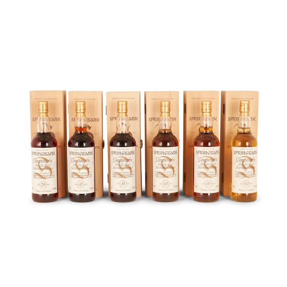 Bonhams Skinner : Springbank 25 Years Old (1 bottle, 750ml) Springbank 30 Years Old (1 bottle ...