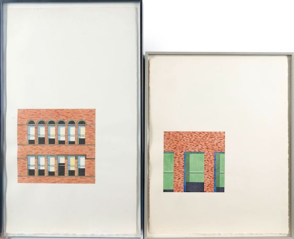Bonhams Skinner : MICHAEL VINSON CLARK (AMERICAN, BORN 1946) TWO DRAWINGS