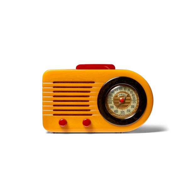 Bonhams : FADA 189 All American Bullet Radio1940white catalin case with ...